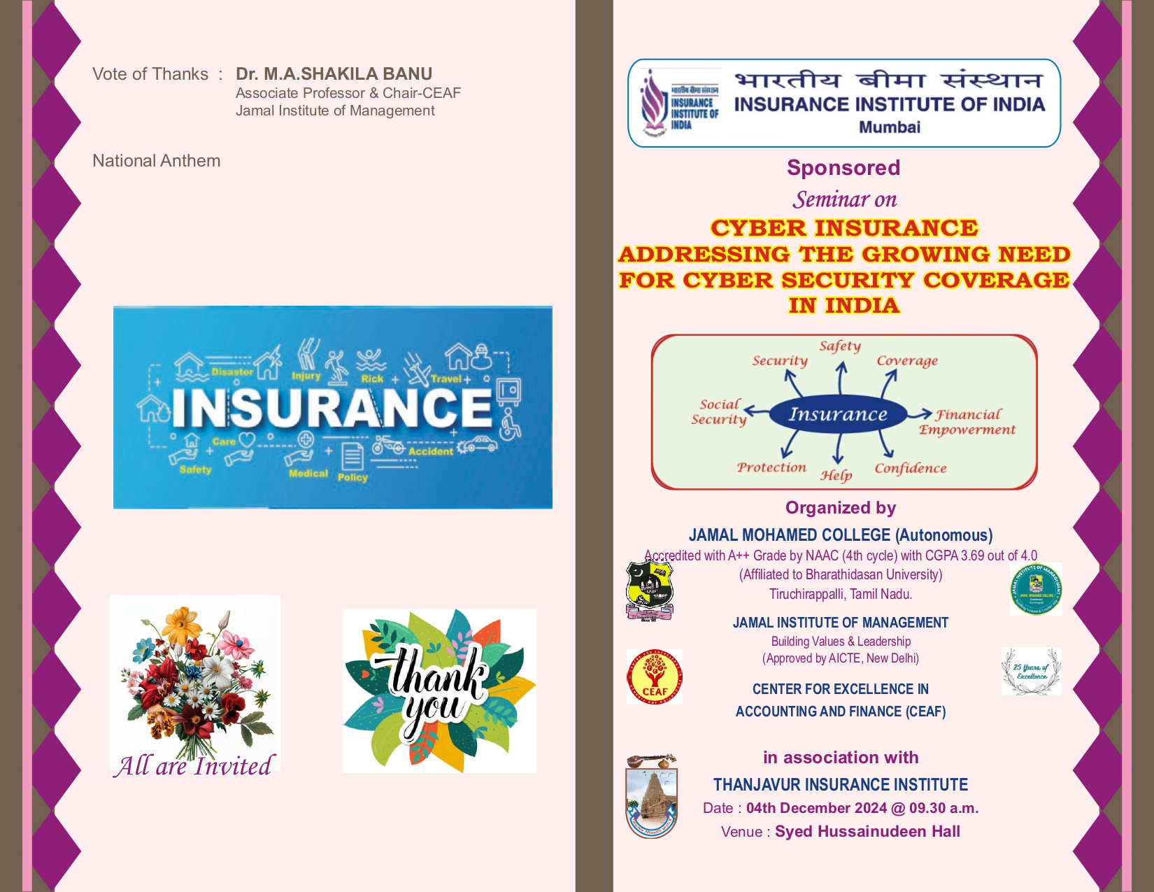 Jamal Institute of Management | Profile